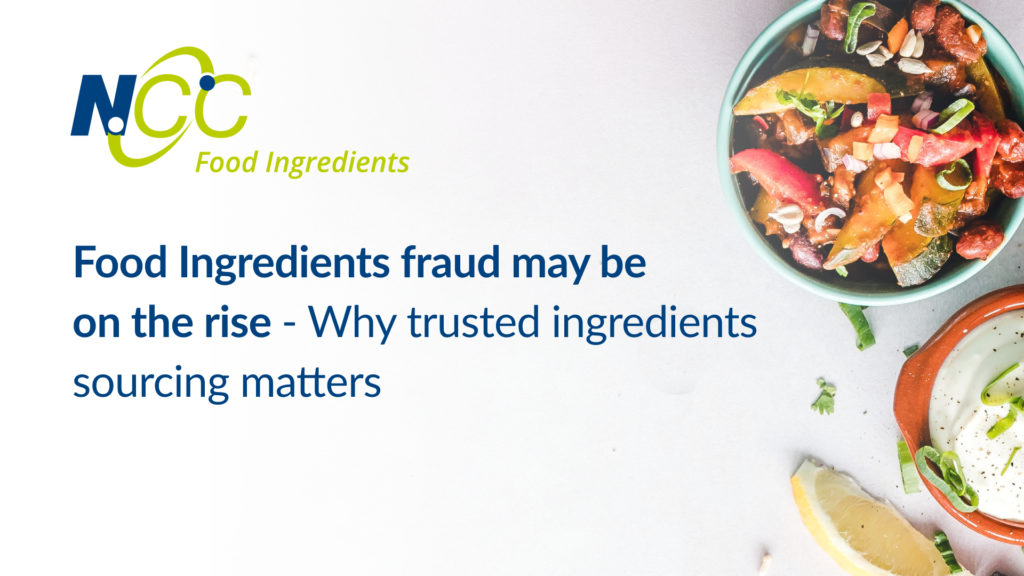 Food Ingredients fraud may be on the rise – Why trusted ingredients ...
