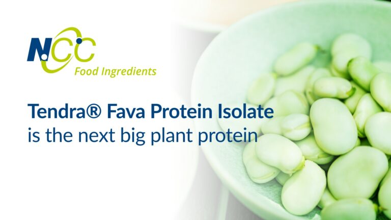 Tendra® Fava Protein Isolate is the next big plant protein - NCC Food ...